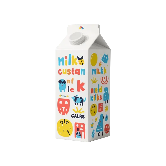 Buy Milk Carton | Custom Carton Milk Packaging | The Custom Boxes
